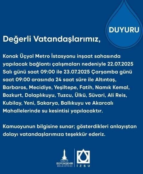 İzmir'de sular ne zaman gelecek? - Haberler