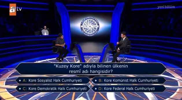 ("Kuzey Kore" adıyla bilinen ülkenin resmi adı hangisidir...) Kim ...