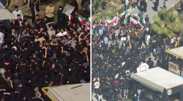 Dangerous tension in Iran! Students clashed.