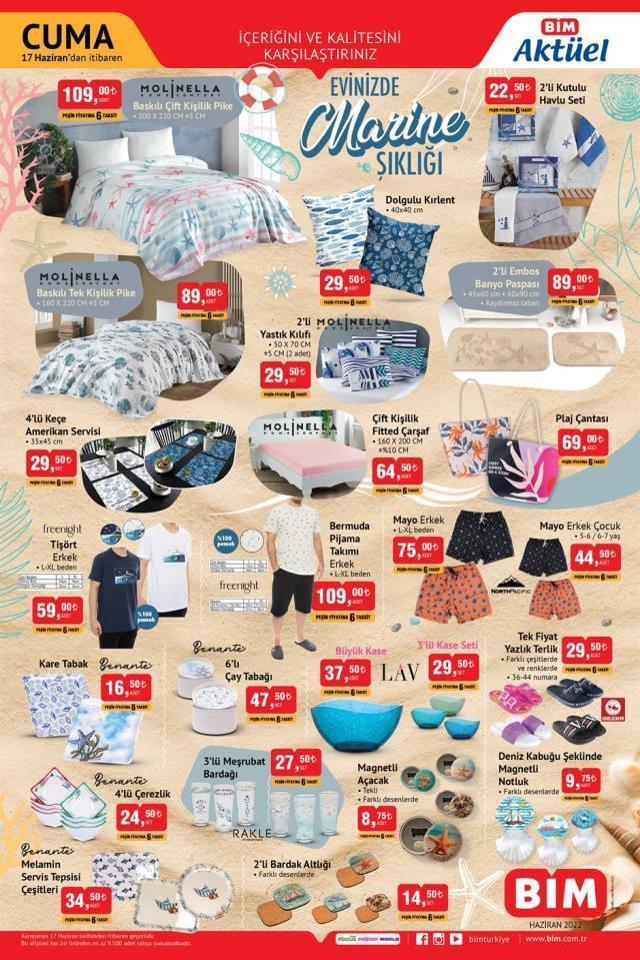 17 Haziran BİM kataloğu 2022: Bu hafta BİM'e gelecek ürünler! BİM bu ...