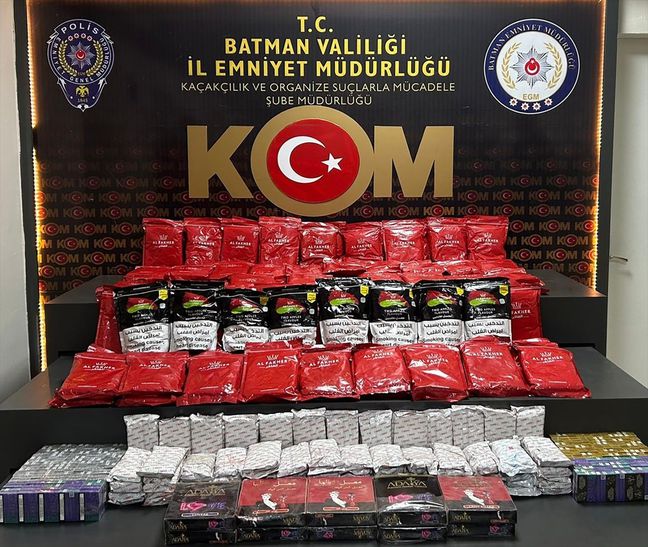 Batman'da 174 Kilogram Kaçak Nargile Tütünü Ele Geçirildi - Haberler