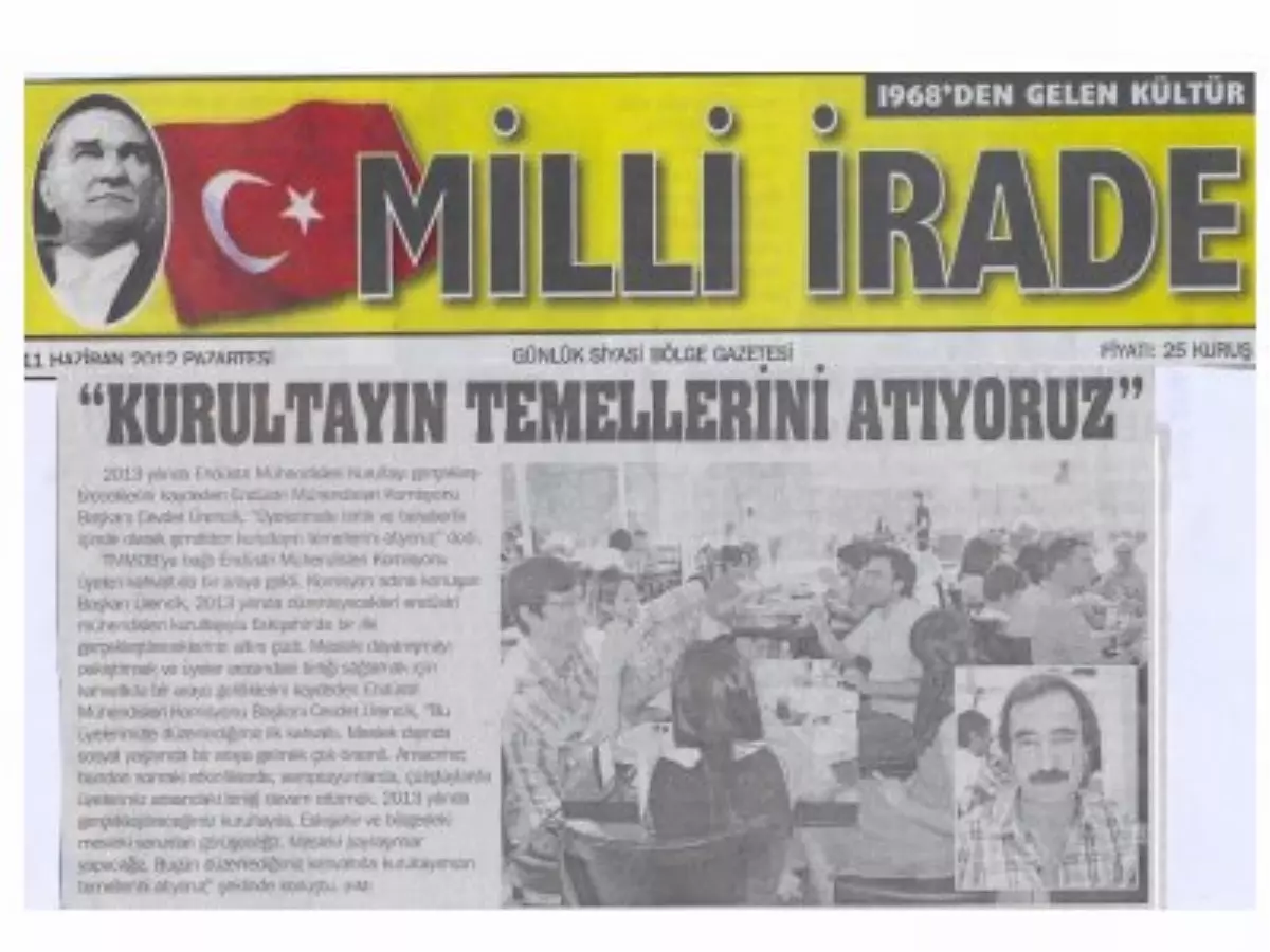 Eskişehir'in Milli İrade Gazetesi 46 Yaşında - Haberler