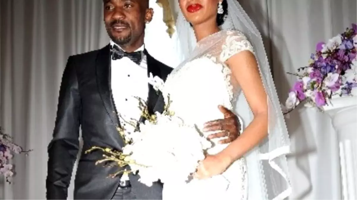 Trabzonsporlu Zokora, Afrika Güzeli Mary Dorcas ile Dünya Evine Girdi ...