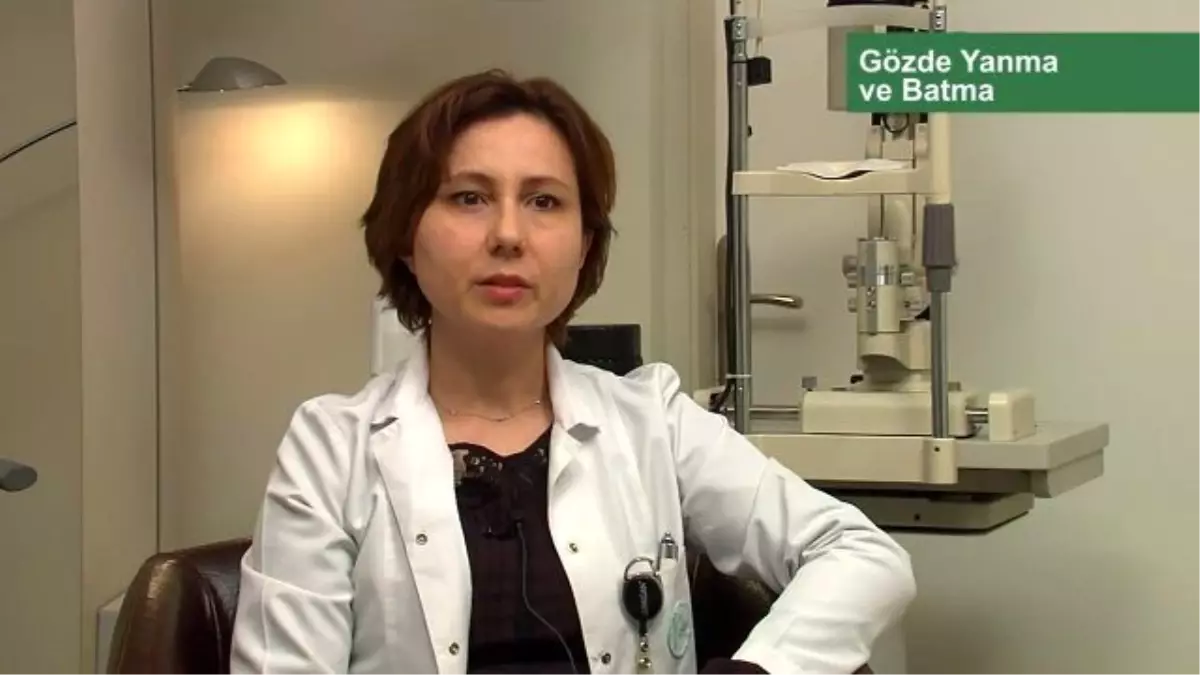 Gözde Yanma ve Batma Kaşkaloğlu Göz Hastanesi - Haberler