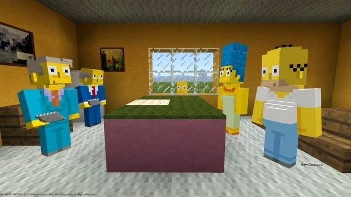 Minecraft The Simpsons Dlc Geliyor - Haberler