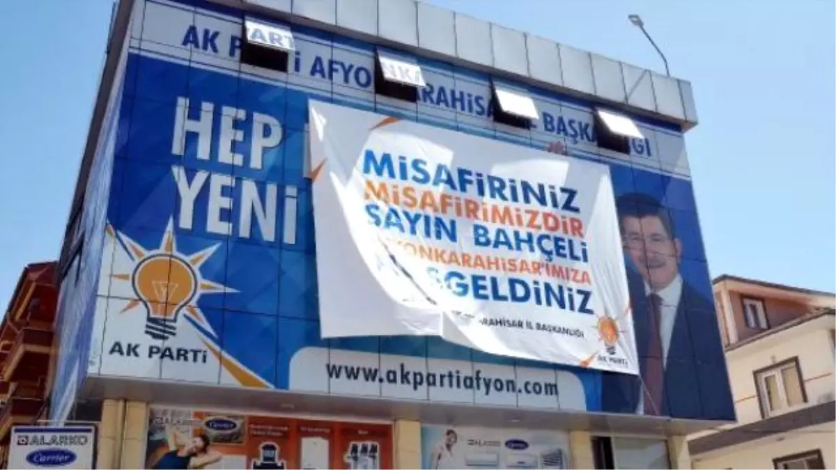 AK Parti'den Bahçeli'ye 'Hoş Geldin' Pankartı - Haberler AK Parti'den Bahçeli'ye 'Hoş Geldin' Pankartı - Haberler