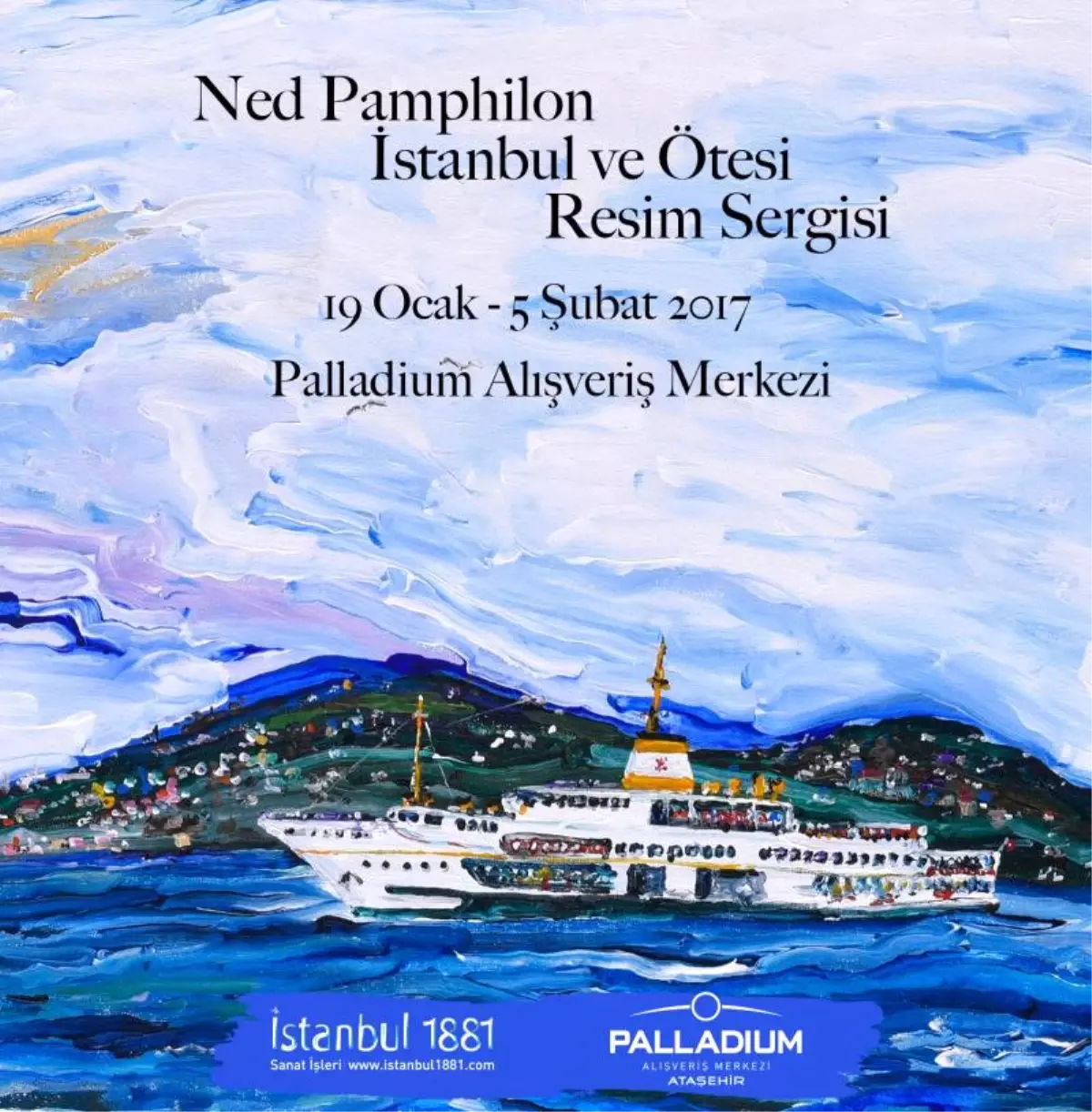 Ned Pamphilon "İstanbul ve Ötesi" Resim Sergisi - Haberler