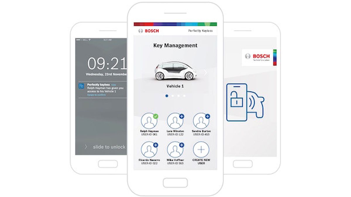 Bosch Perfectly Keyless, Akıllı Telefonları Otomobil Anahtarına ...