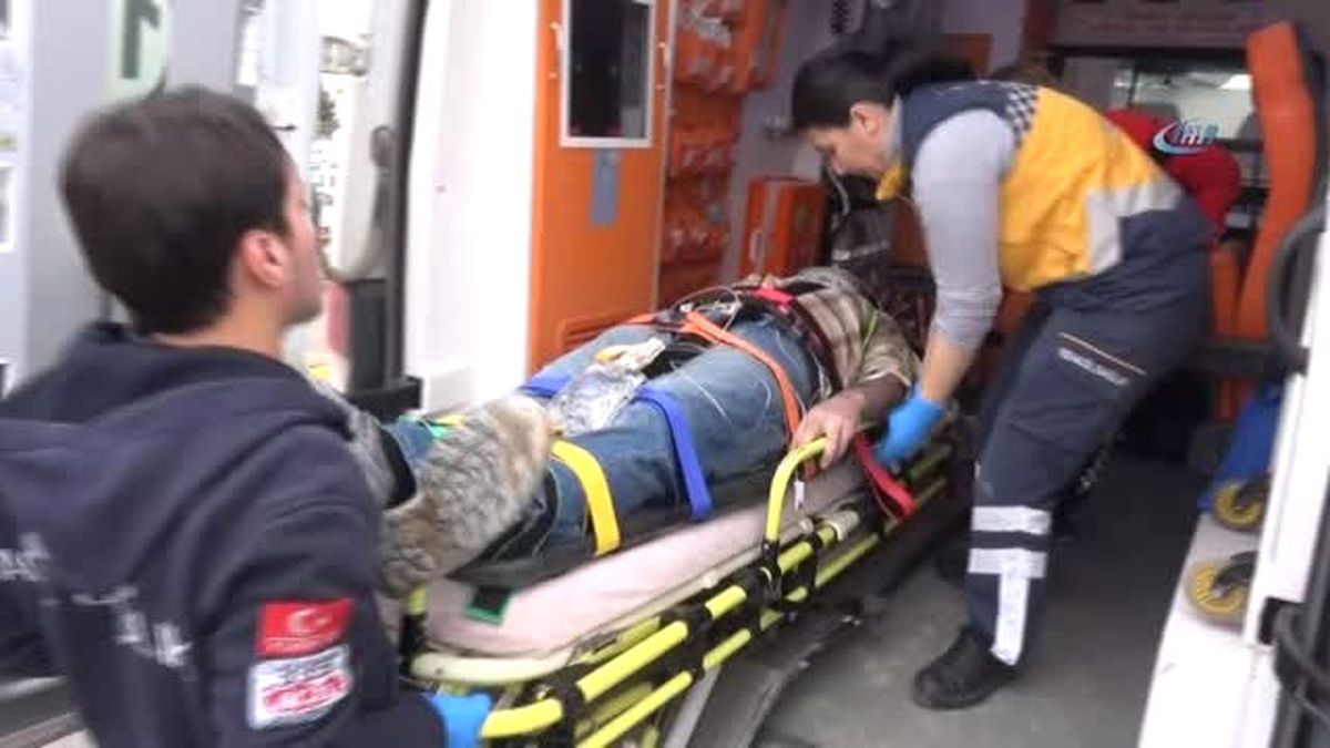 Aksaray'da İnşaat İskelesinden Düşen 2 İşçi Yaralandı - Haberler