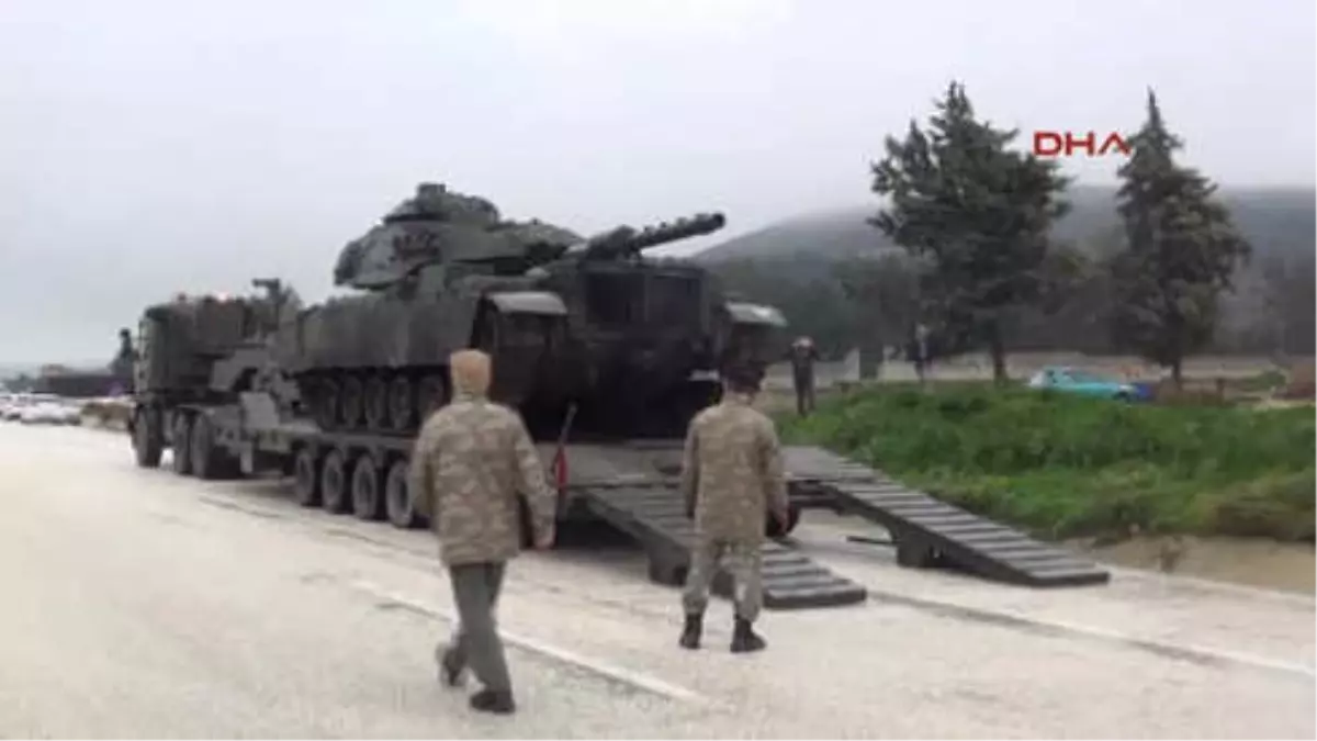 Hatay Sınıra Büyük Askeri Tank Sevkiyatı - Haberler