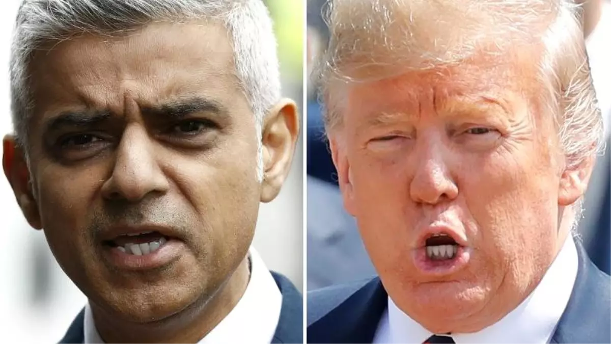 Trump'ın "tam bir ezik" dediği Londra Belediye Başkanı: Trump 11 ...