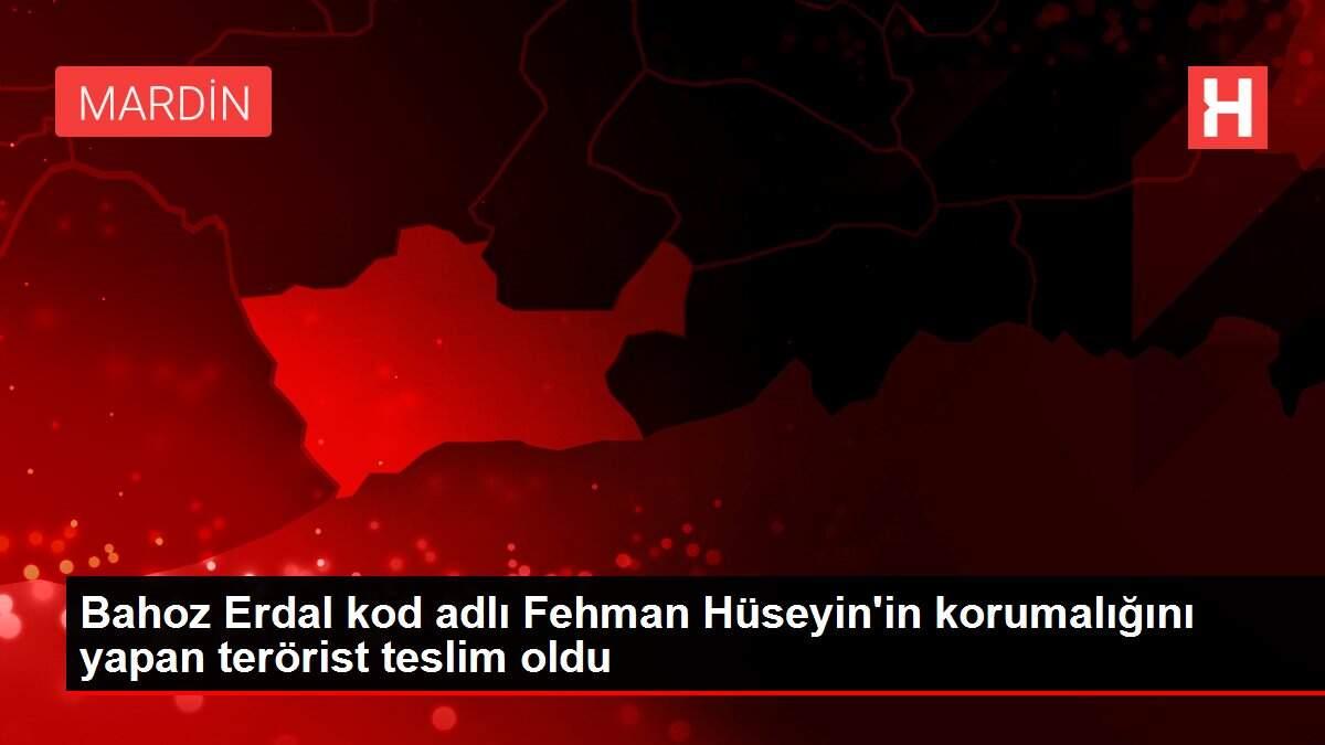 Bahoz Erdal kod adlı Fehman Hüseyin'in korumalığını yapan terörist ...