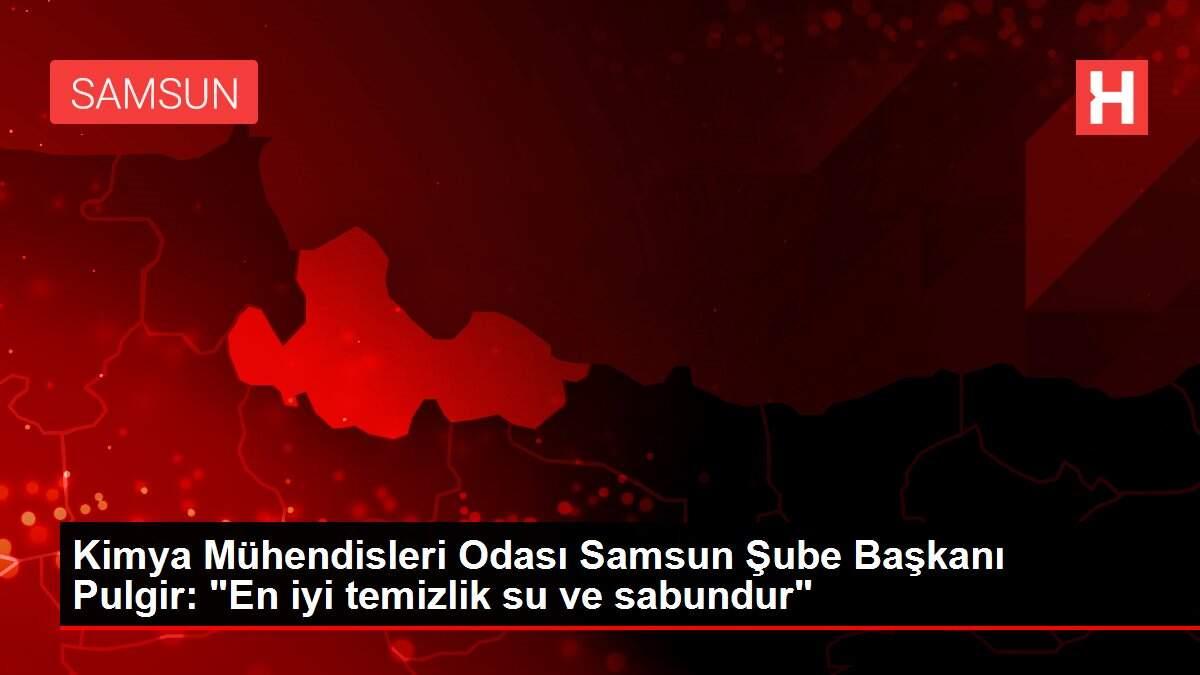 Kimya Mühendisleri Odası Samsun Şube Başkanı Pulgir: Kimya Mühendisleri Odası Samsun Şube Başkanı Pulgir: