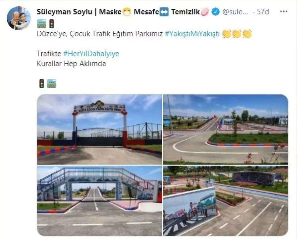 İçişleri Bakanı Süleyman Soylu'dan Düzce paylaşımı - Haberler İçişleri Bakanı Süleyman Soylu'dan Düzce paylaşımı - Haberler