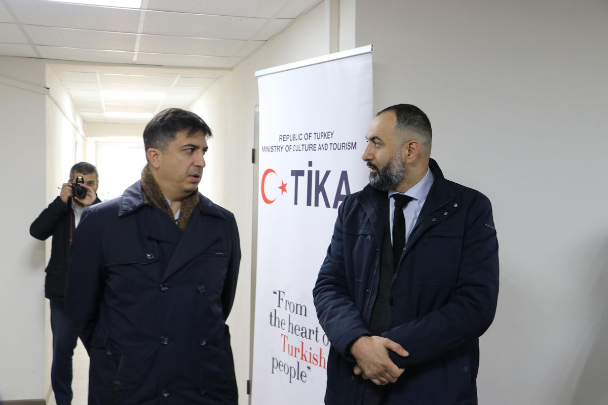 TİKA, Ukrayna'da Kırım Tatar Türklerinin yurt binasının tadilatını ...