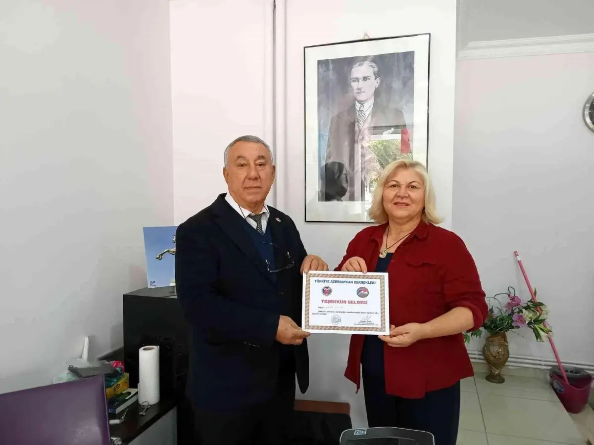 Ünsal'dan, Sever'e teşekkür belgesi - Haberler