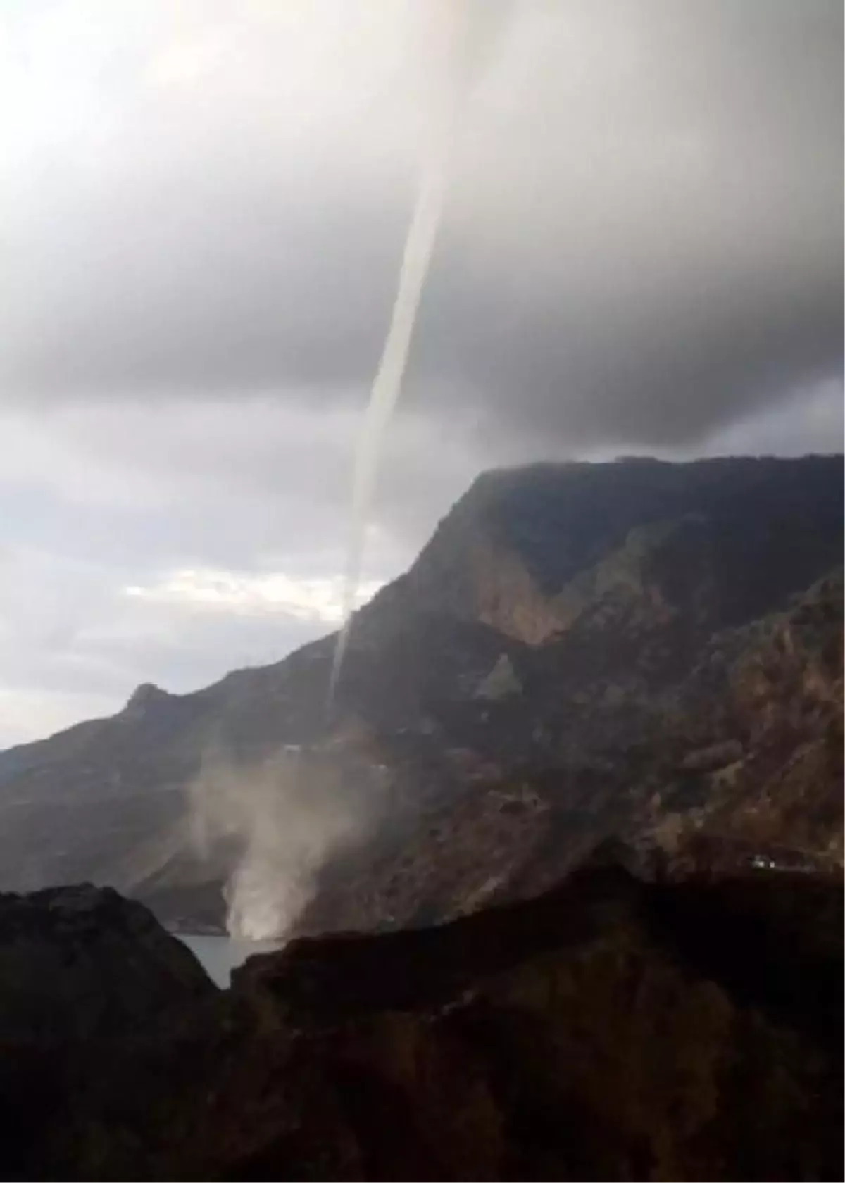 DENİZDE ÇIKAN 'HORTUM' KAMERADA - Haberler