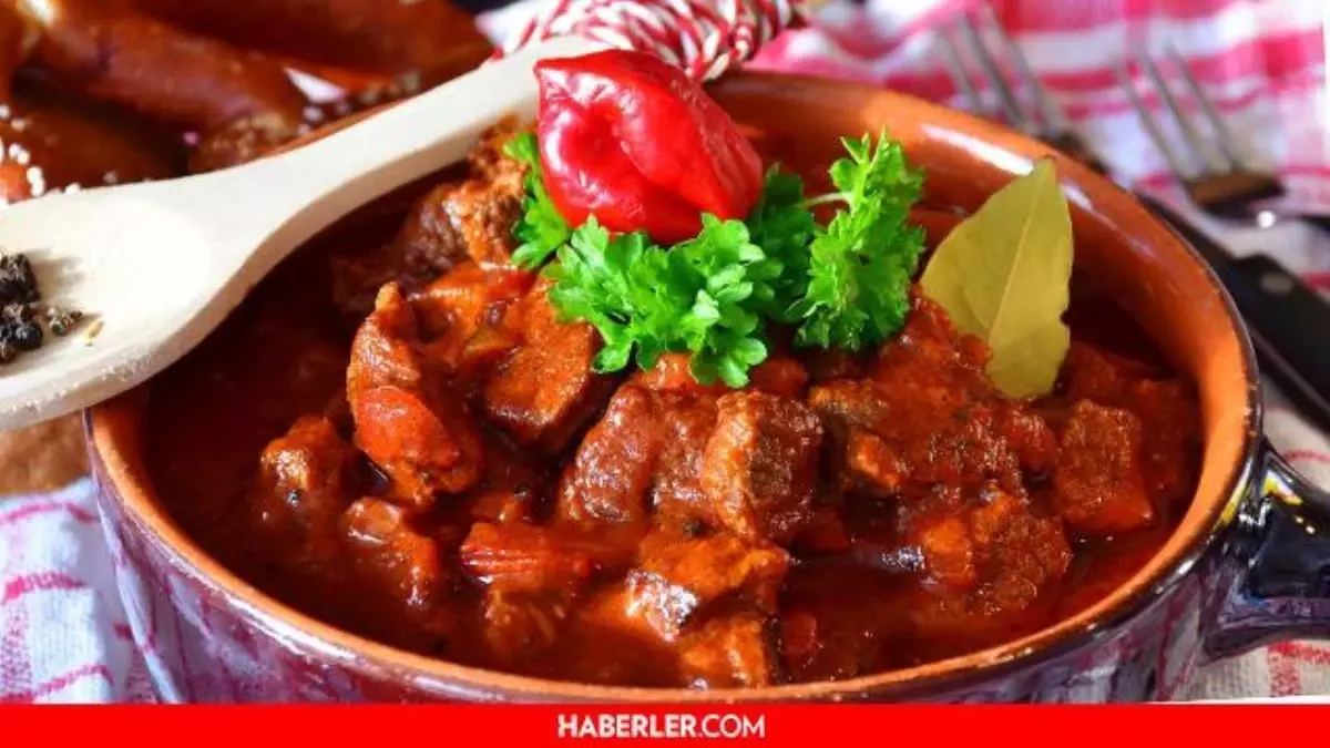 Gulaş Çorbası tarifi ve yapılışı! Masterchef Gulaş Çorbası nedir, nasıl ...