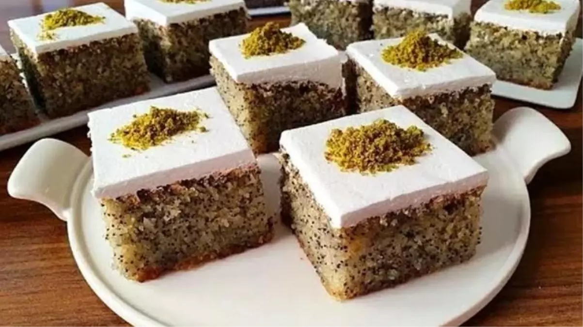 Masterchef Haşhaşlı Revani malzemeleri neler? Haşhaşlı Revani tarifi ...