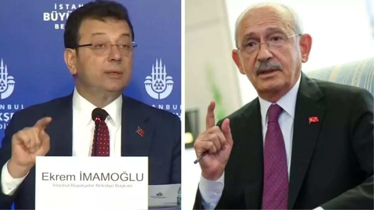 İmamoğlu'ndan Kılıçdaroğlu'nun önerisine veto: İstanbul seçimleri ... İmamoğlu'ndan Kılıçdaroğlu'nun önerisine veto: İstanbul seçimleri ...
