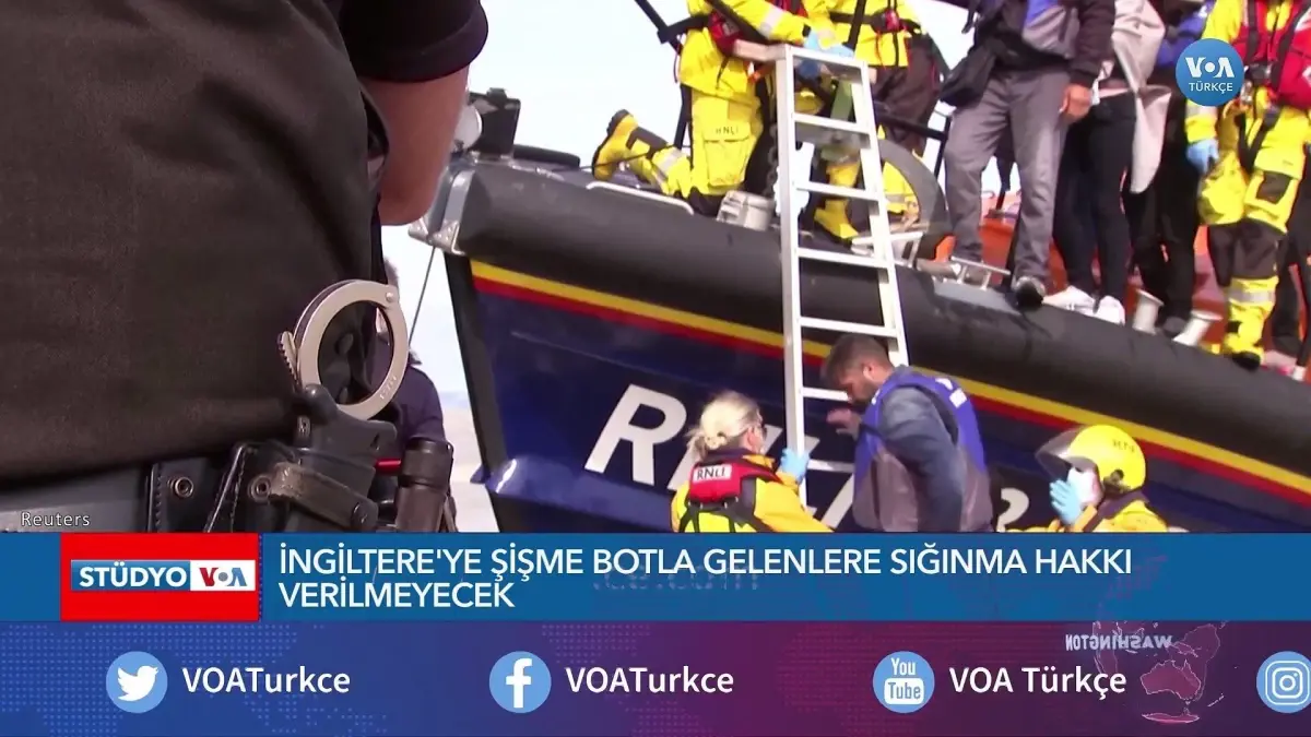 İngiltere'ye Şişme Botla Gelenlere Sığınma Hakkı Verilmeyecek - Haberler