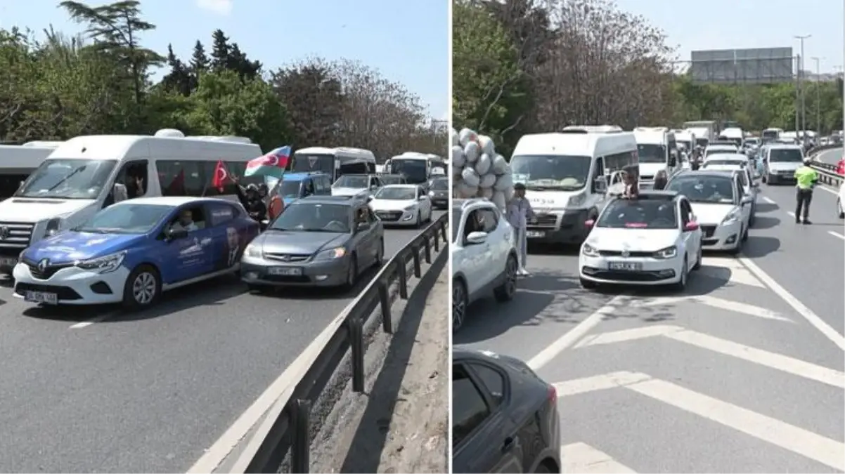 Cumhur İttifakı'nın İstanbul mitingi öncesi D-100'de yoğunluk - Haberler Cumhur İttifakı'nın İstanbul mitingi öncesi D-100'de yoğunluk - Haberler