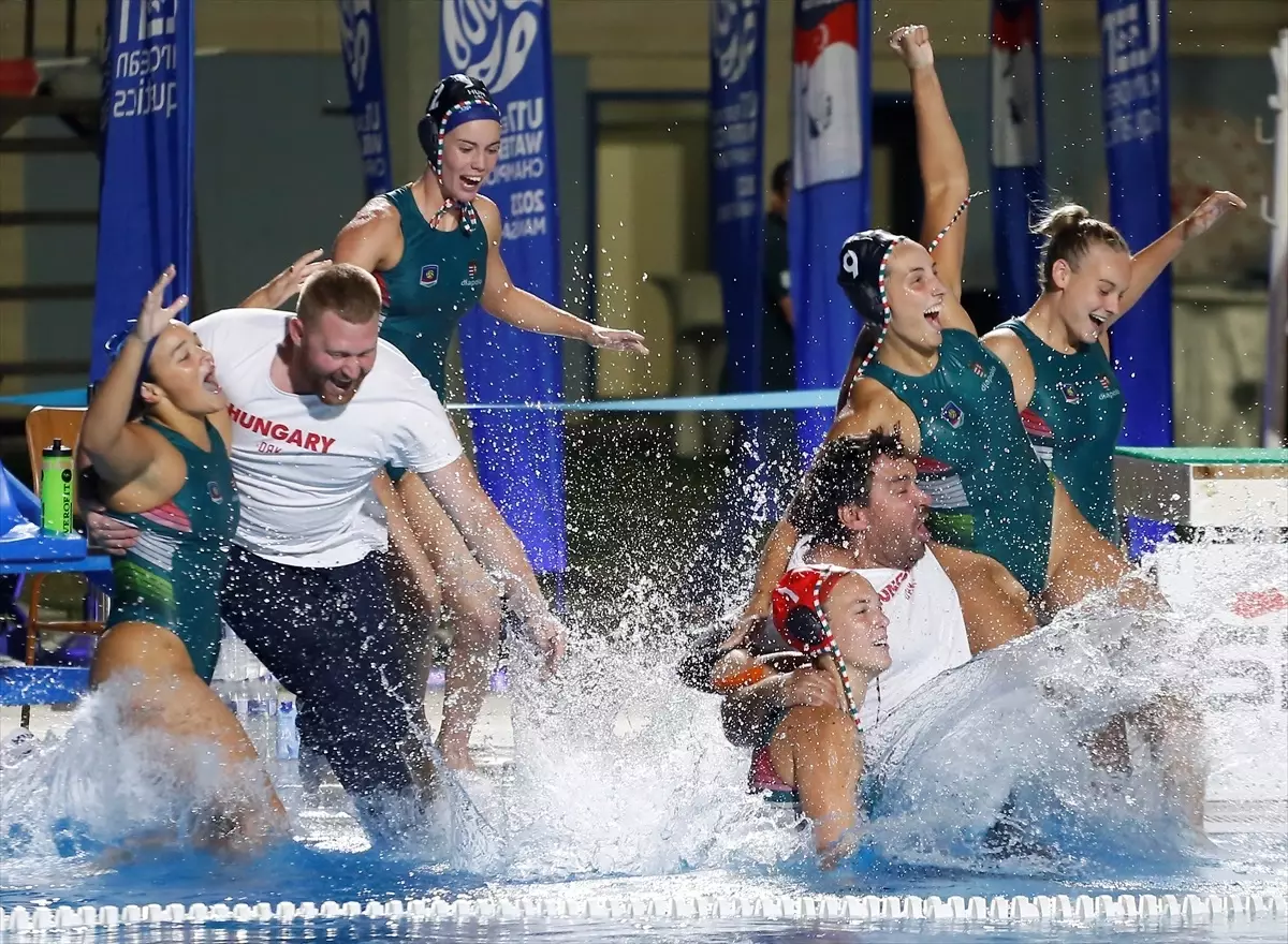 Macaristan, LEN 17 Yaş Altı Kadınlar Avrupa Sutopu Şampiyonası'nda ...