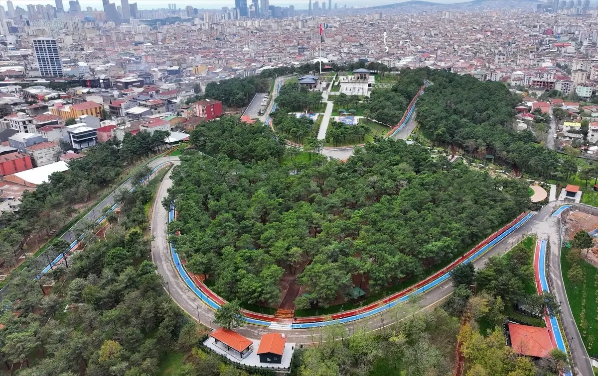 Ümraniye'de yapımı süren Osmangazi Millet Bahçesi tanıtıldı - Haberler