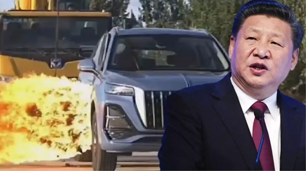 Çin Devlet Başkanı'nın aracına ateş topuyla sağlamlık testi! Deneyin ... Çin Devlet Başkanı'nın aracına ateş topuyla sağlamlık testi! Deneyin ...