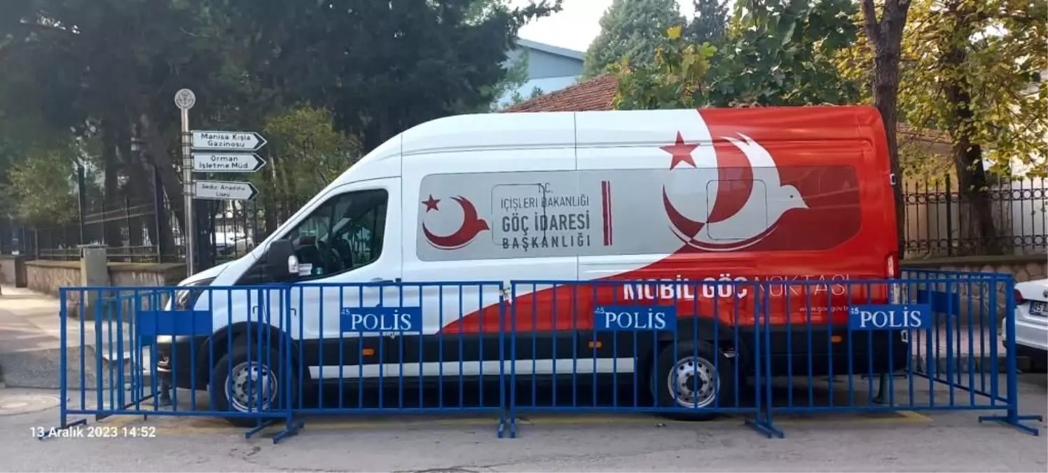 Manisa'da Mobil Göç Noktası Oluşturuldu - Haberler