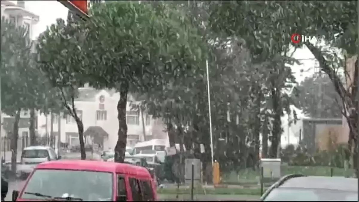 Lapseki'nin yükseklerinde kar kalınlığı 15 santimetreyi ulaştı - Haberler