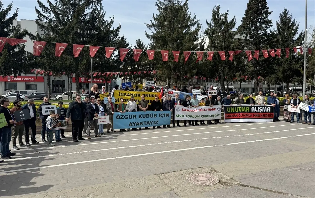 Sakarya'da İsrail'in Gazze'ye yönelik saldırıları kınandı - Haberler Sakarya'da İsrail'in Gazze'ye yönelik saldırıları kınandı - Haberler