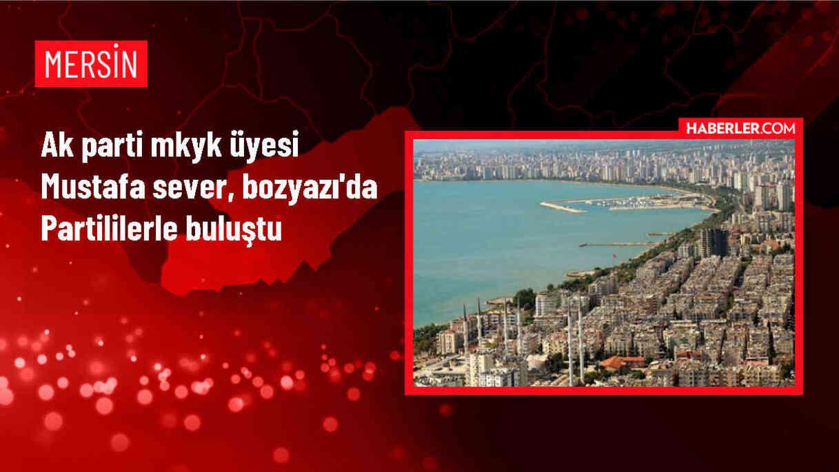 AK Parti MKYK Üyesi Mustafa Sever, Bozyazı ilçe teşkilatını ziyaret ...