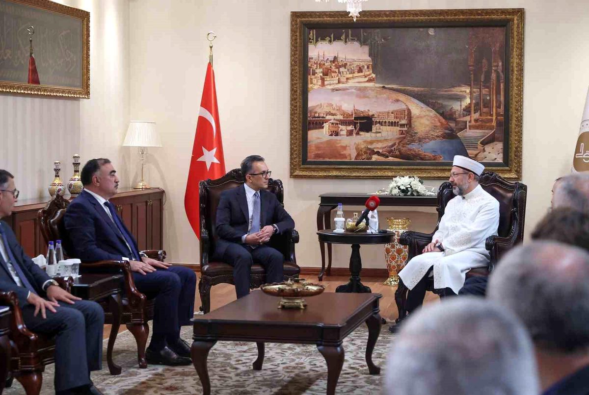 Diyanet İşleri Başkanı Ali Erbaş, Azerbaycan Dini Kurumlarla İş Üzre ...