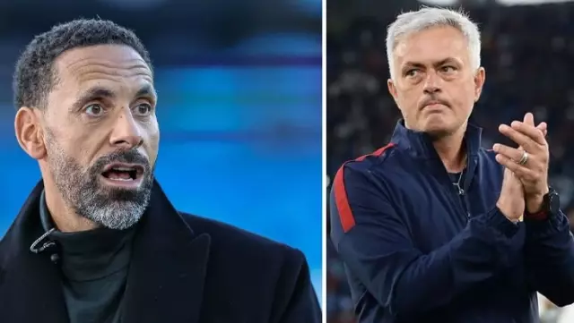 Look at the words Rio Ferdinand said to Jose Mourinho: He is not ...