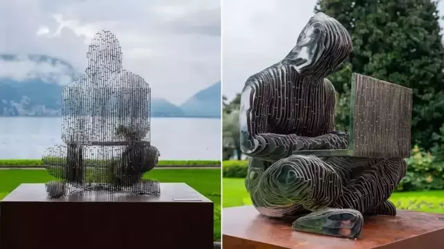 A statue of the founder of Bitcoin has been erected: Satoshi Nakamoto ...