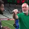 An interesting incident in Brazil: Marcelo, who was preparing to enter ...