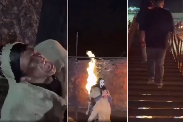 The "Hell" park opened in Iran has stirred controversy in the country.