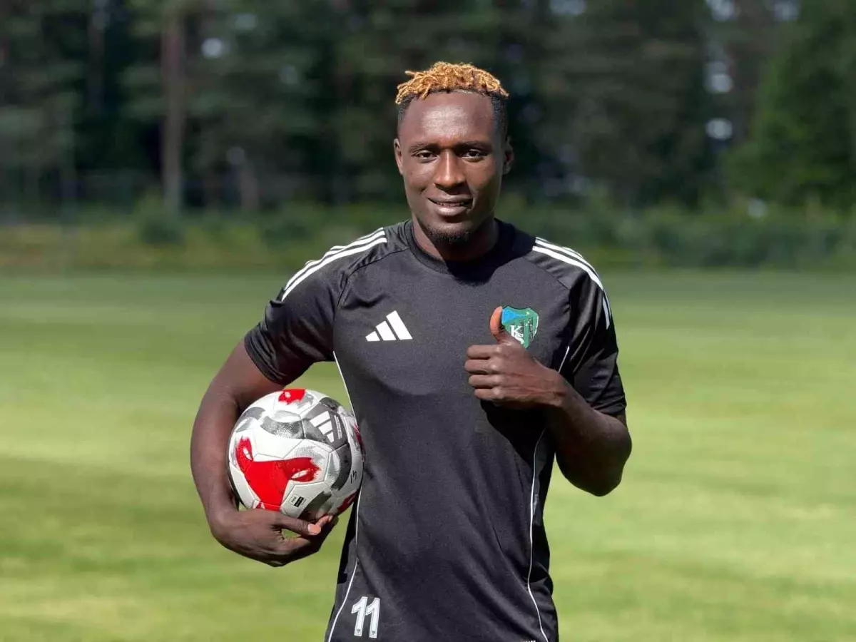 Kocaelispor'un Yeni Forveti Daniel Agyei, Heyecanını Paylaşmış Olacak ...