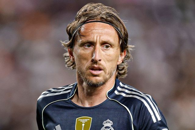 Luka Modric is in Italy to sign with his new team.