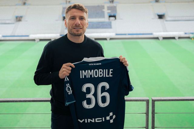 Ciro Immobile has signed with his new team.