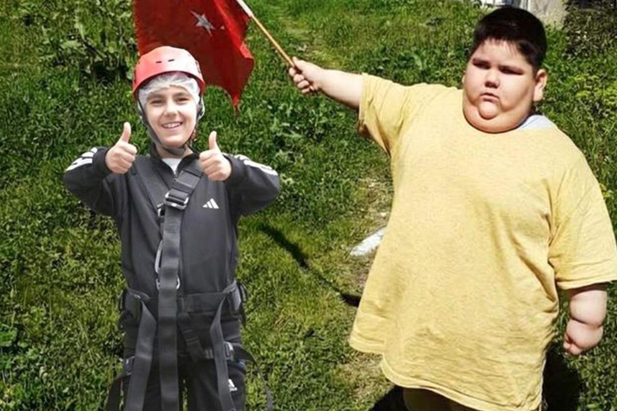 Yağız'ın inanılmaz değişimi: 5 yaşında 90 kiloydu, 11 yaşında 40 kilo ...