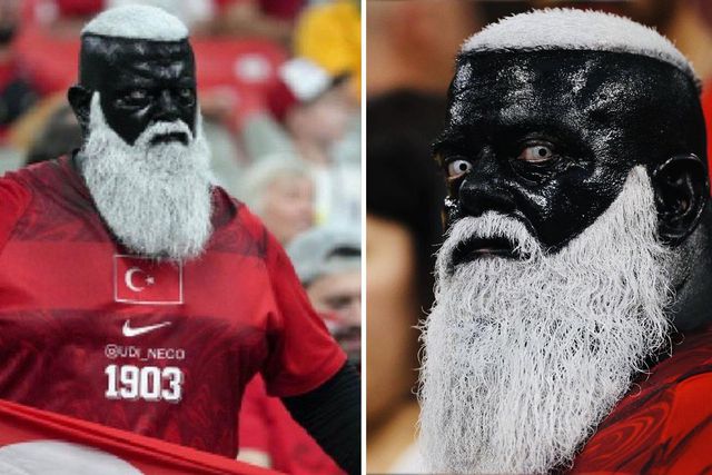 The world is talking about this Turkish fan! The reason for painting ...