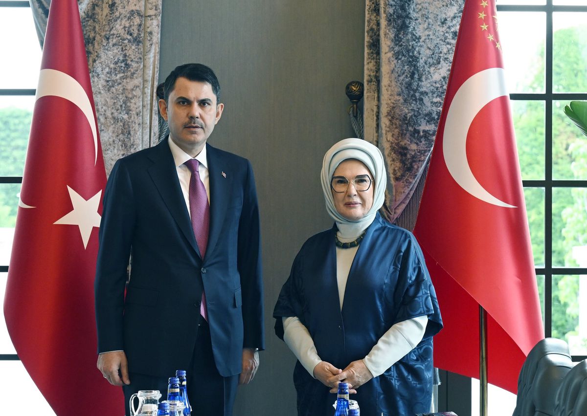 Emine Erdoğan, Bakan Kurum'u kabul etti - Haberler