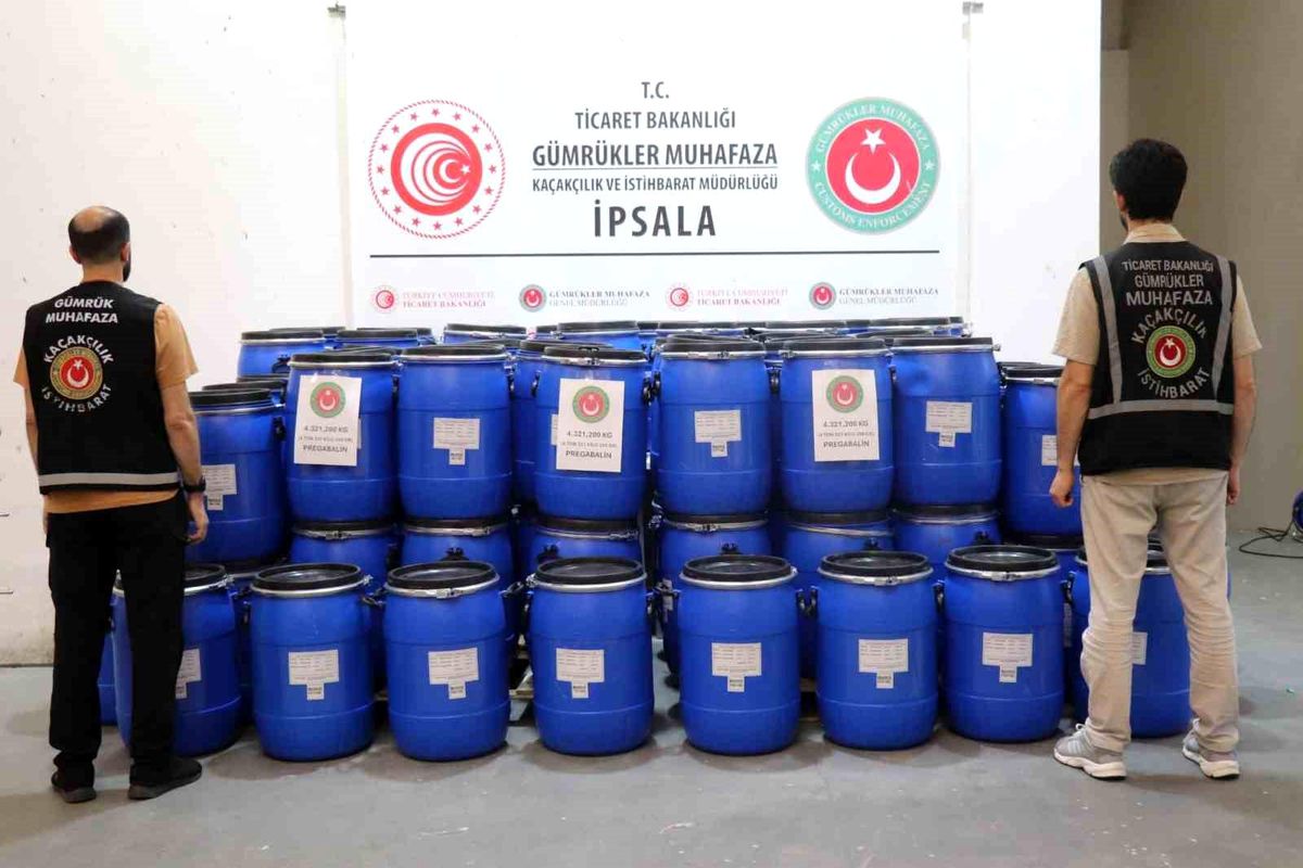 İpsala Gümrük Kapısı'nda 4 ton 321 kilo uyuşturucu ele geçirildi - Haberler